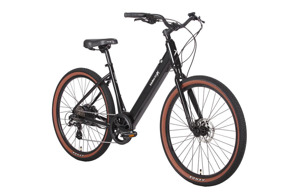 VelectriX Cruiser Step Through E-Bike | Classic Comfort & Style – @ecoTekkSC