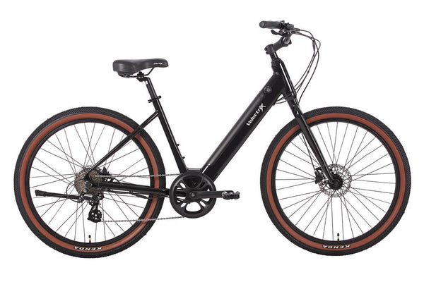 VelectriX Cruiser Step Through E-Bike | Classic Comfort & Style – @ecoTekkSC